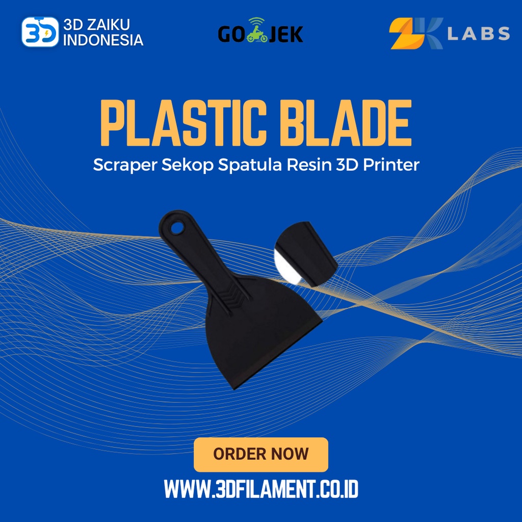 Jual Original Creality Plastic Blade Scraper Sekop Spatula Resin 3D ...