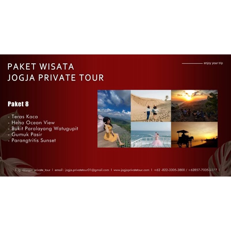 Jual Paket Tour Jogja 2D1N | Shopee Indonesia