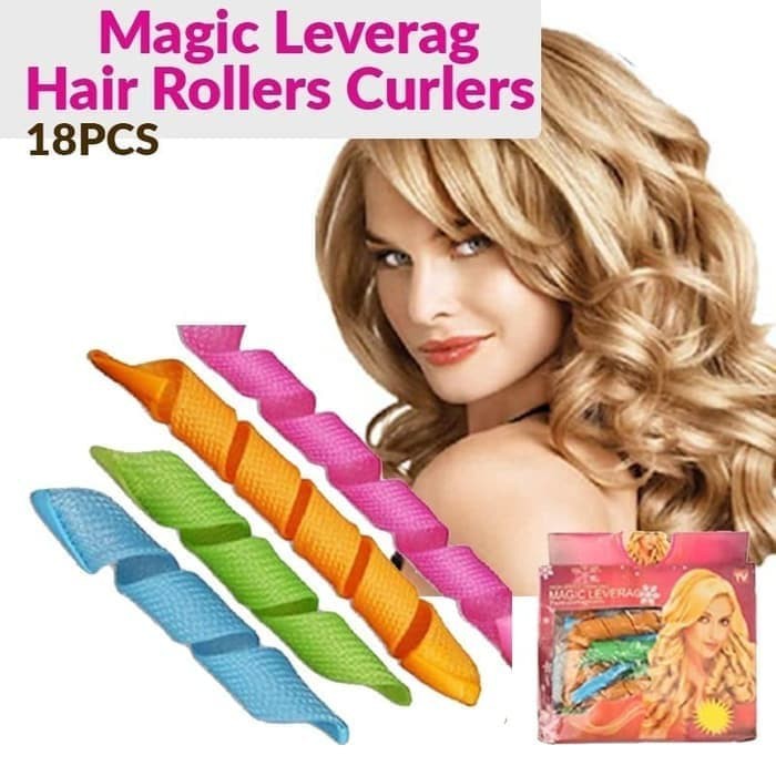 Jual Alat Keriting Rambut. Magic Leverag hair curly, rambut ikal, roll ...