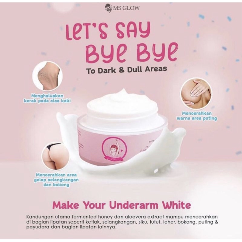 Jual UNDERARM MS GLOW | Shopee Indonesia