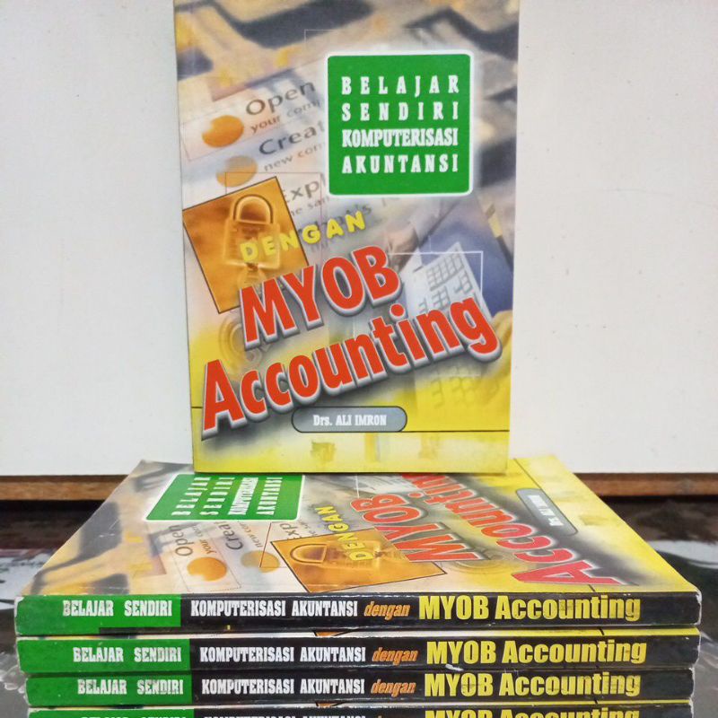 Jual Buku Komputer - BELAJAR SENDIRI KOMPUTERISASI AKUNTANSI DENGAN MYOB Accounting | Shopee ...