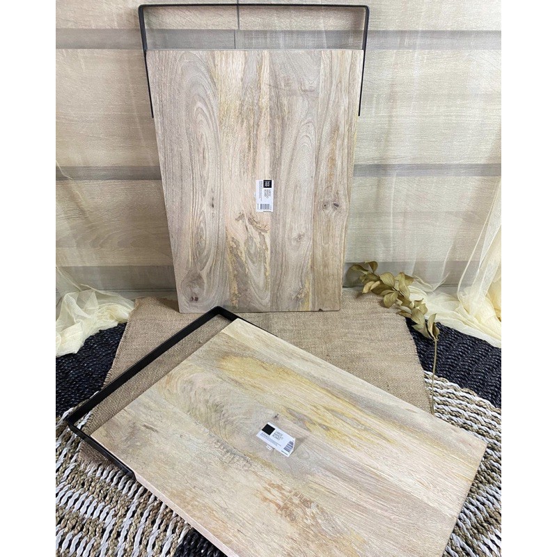 Jual TALENAN KAYU SOLID, PIRING KERAMIK ESTETIK / AESTHETIC PLATE ...