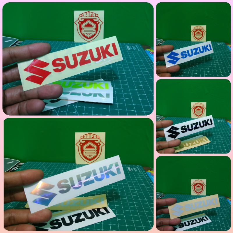 Jual stiker tulisan suzuki cutting | Shopee Indonesia