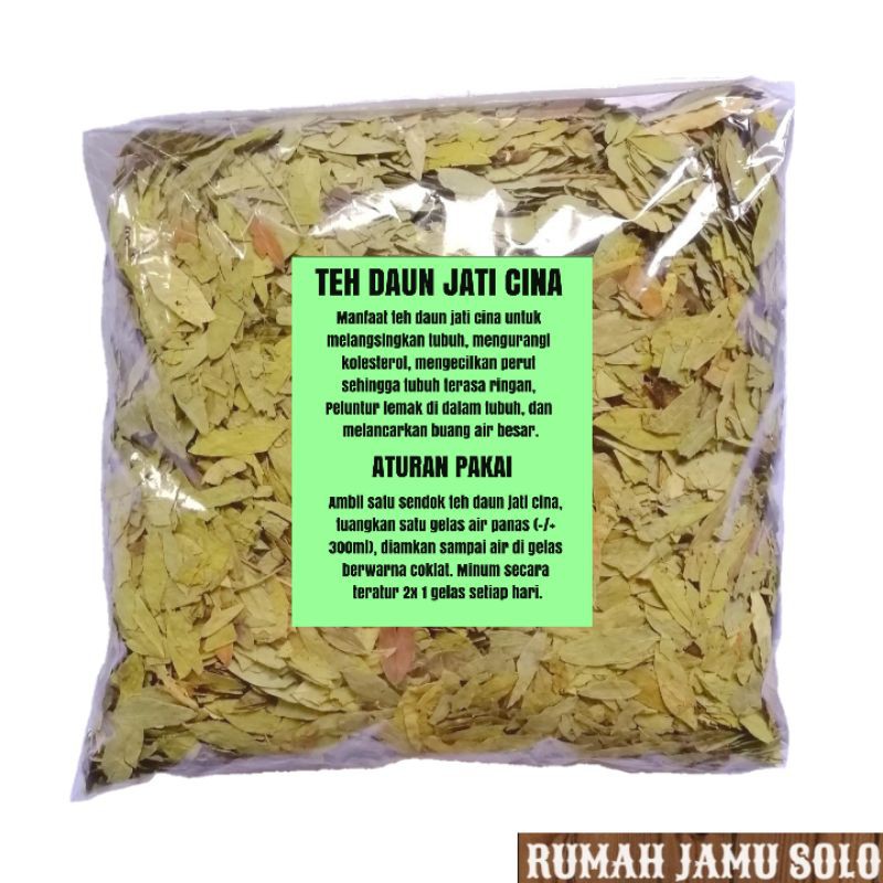 Jual Teh pelangsing Daun Jati Cina (250-500gram) / Daun Senna - minuman ...