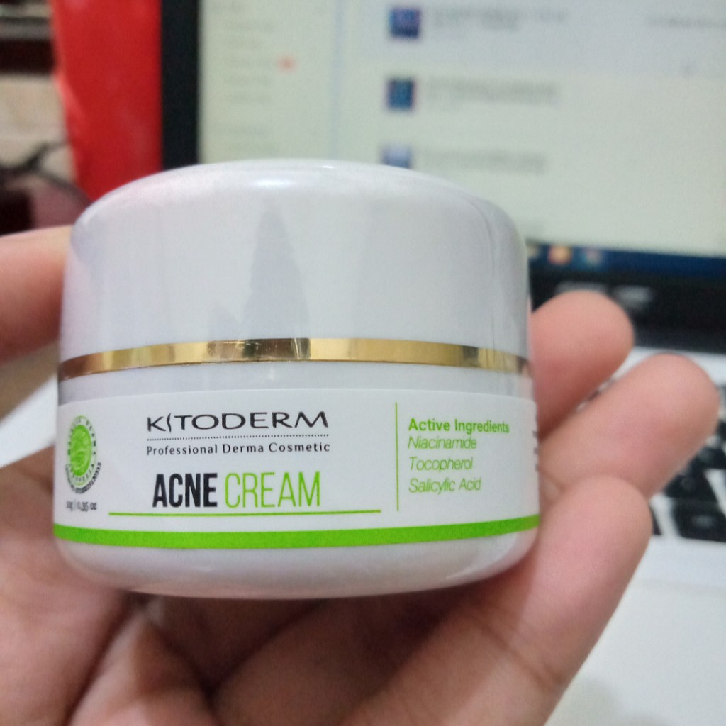 Jual KITODERM Acne cream - kitoderm - cream jerawat | Shopee Indonesia