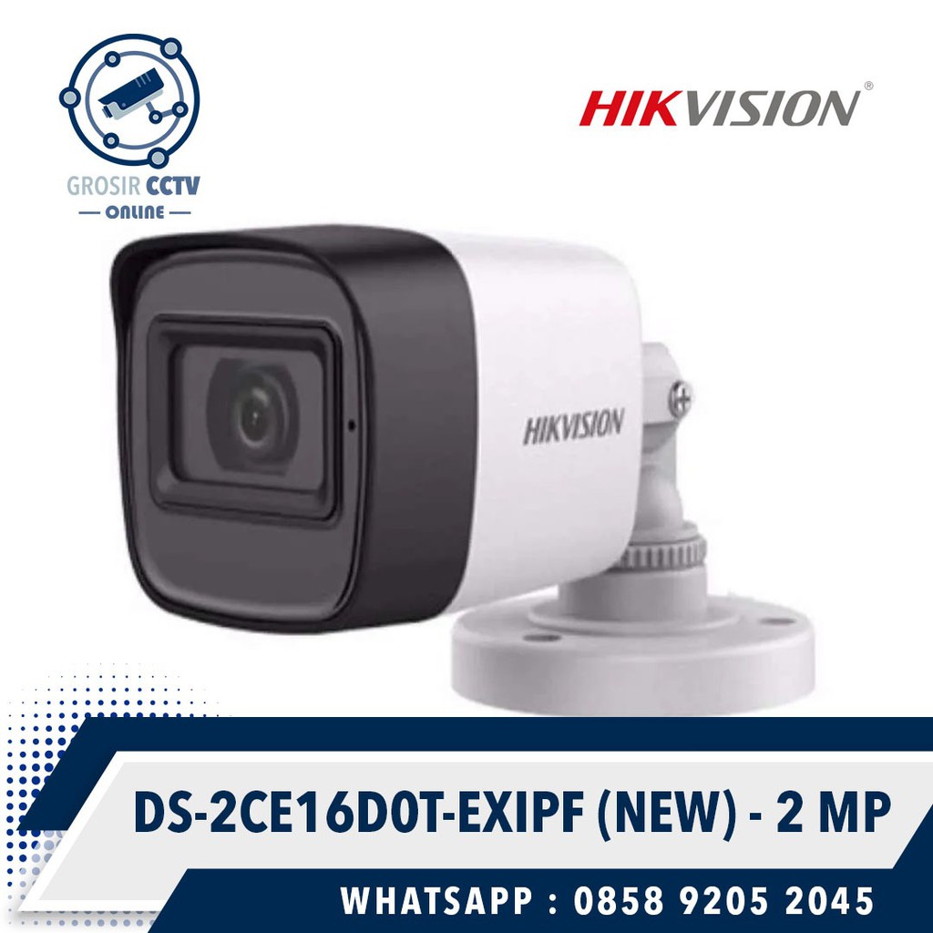 Jual Camera Hikvision 2MP - DS-2CE16DOT-EXIPF (New) | Shopee Indonesia