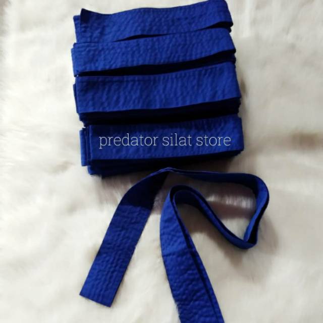 Jual Sabuk Biru Pencak Silat/Sabuk Silat/Sabuk Pencak Silat | Shopee ...
