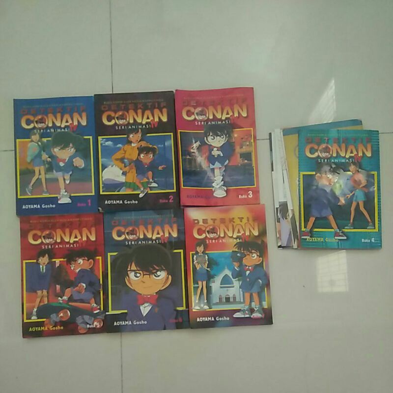 Jual PAKET Komik Detektif Conan Animasi TV Indonesia 1 2 3 4 5 6 7 ...