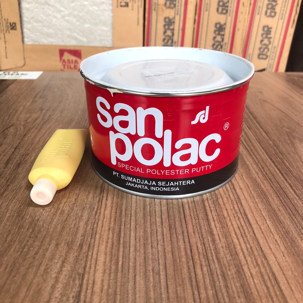 Jual Dempul Sanpolac San Polac Plastik 1 kg kilogram | Shopee Indonesia