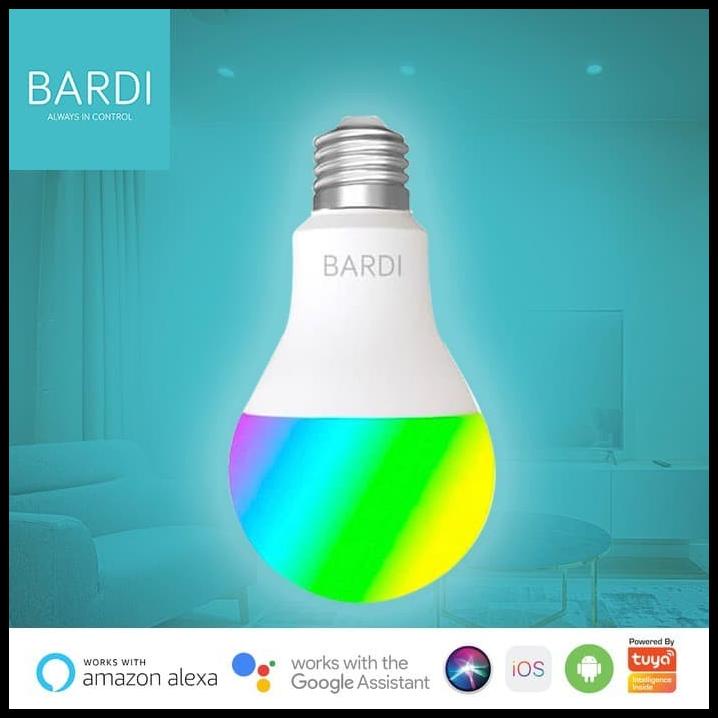 Jual Bardi Smart Light Bulb Rgb+Ww 12W Wifi Wireless Iot - Home ...