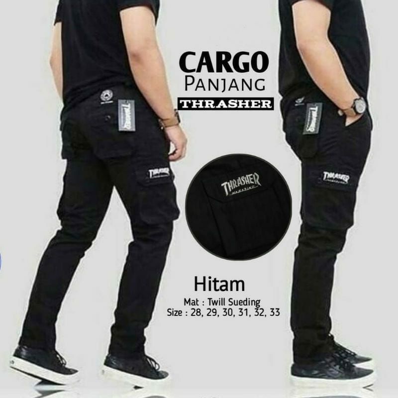 Jual PAKET HEMAT 100 RIBUAN DAPAT 3PCS YANG LAGI HITS Celana Cargo Panjang Pria 28-38 Army ...