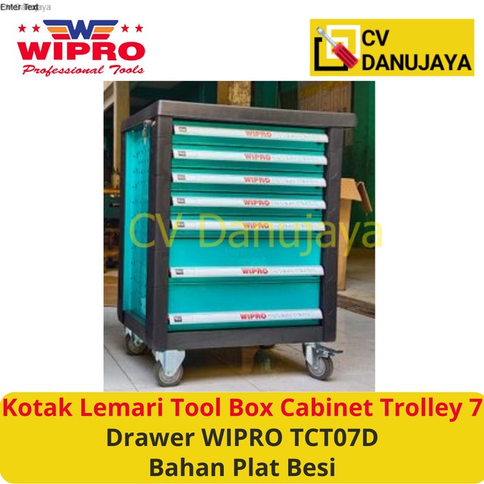 Jual Brankas Brangkas Besi Penyimpan Alat lemari Kotak Tool Box Cabinet Trolley 7 Drawer WIPRO ...