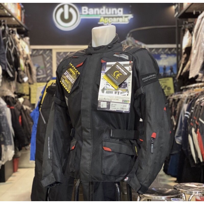 Jual Jaket Motor Adventure Komine JK-142 P ADVENTURE M-JKT | Shopee ...