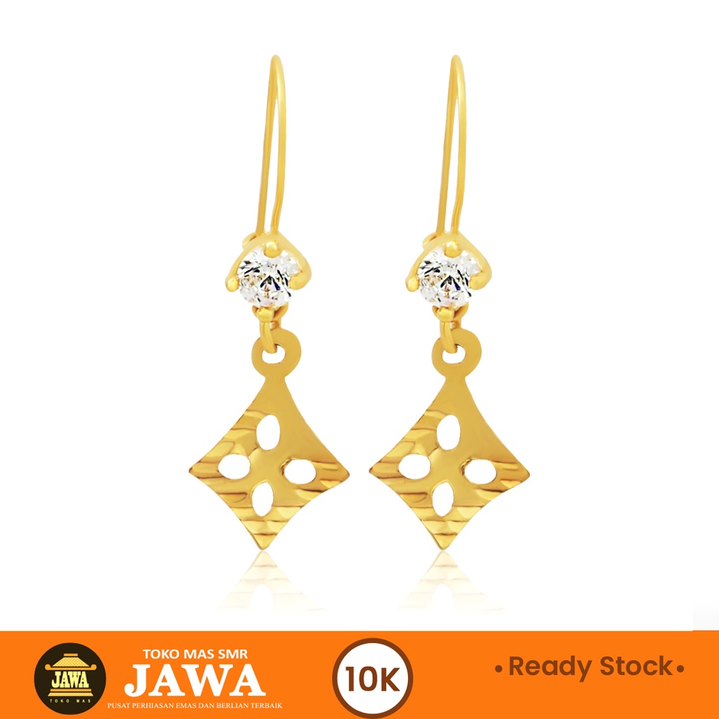 Jual Anting Emas Midi Model Kadar 10 Karat Toko Mas Jawa | Shopee Indonesia