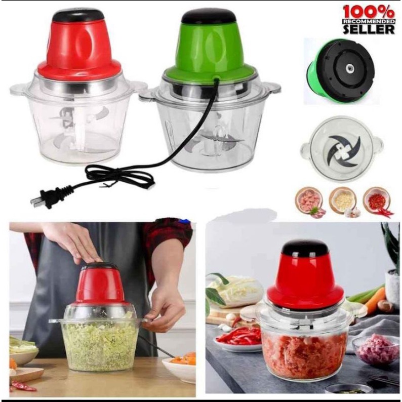 Jual Blender Choper mesin giling bakso dan daging 2liter listrik ...
