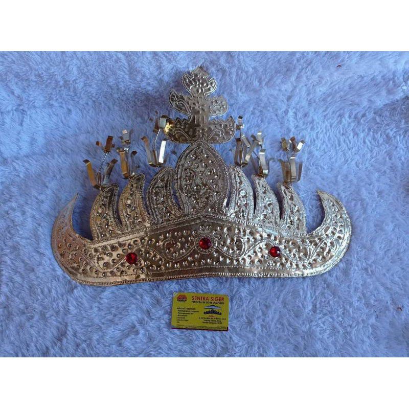 Jual Siger Pepadun Cantik mata merah Adat Lampung | Shopee Indonesia