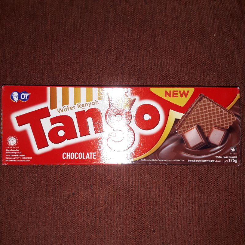 Jual Wafer Tango 176gr| Rasa coklat dan susu Vanilla | Shopee Indonesia