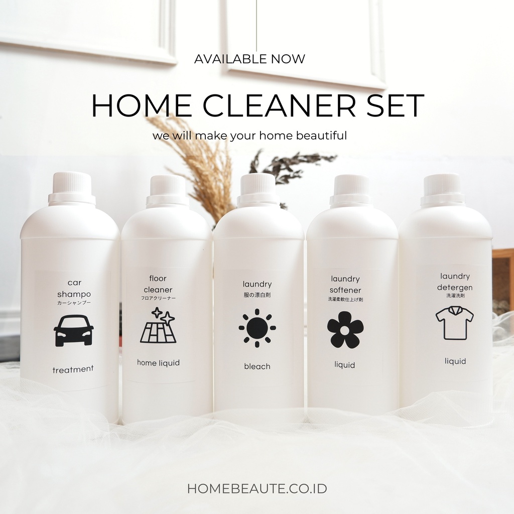 Jual BOTOL 1 LITER CLEANING ORGANIZER - BOTOL SABUN REFILL SOAP LAUNDRY ...