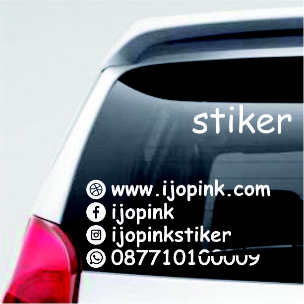 Jual Stiker Kaca Mobil Promosi | Shopee Indonesia