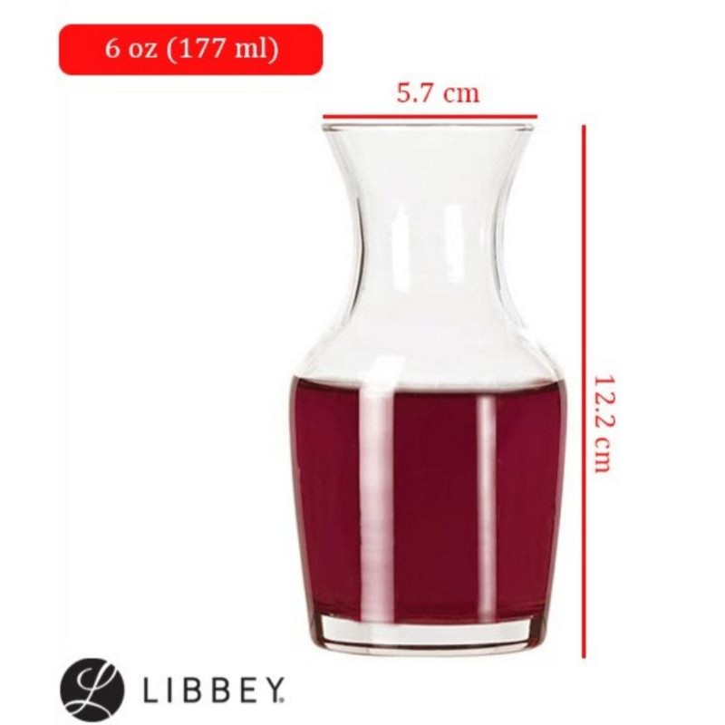Jual Glass Decanter/ Gelas V60/ Carafe/ Cocktail Decanter/ Simple Syrup ...