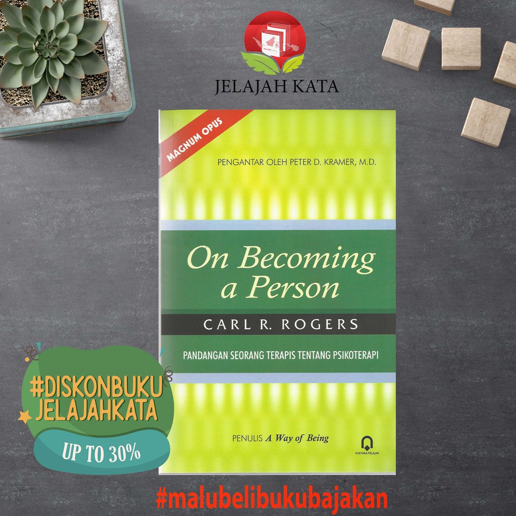 Jual BUKU ON BECOMING PERSON : PANDANGAN SEORANG TERAPIS TENTANG ...