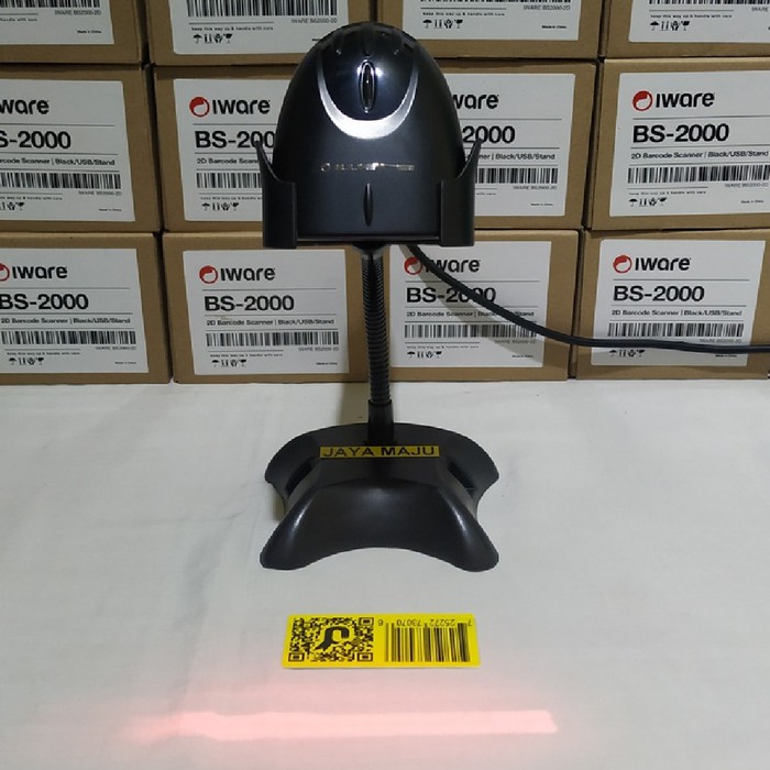 Jual BARCODE SCANNER 1D & 2D IWARE BS-2000 AUTO SENSE | Shopee Indonesia