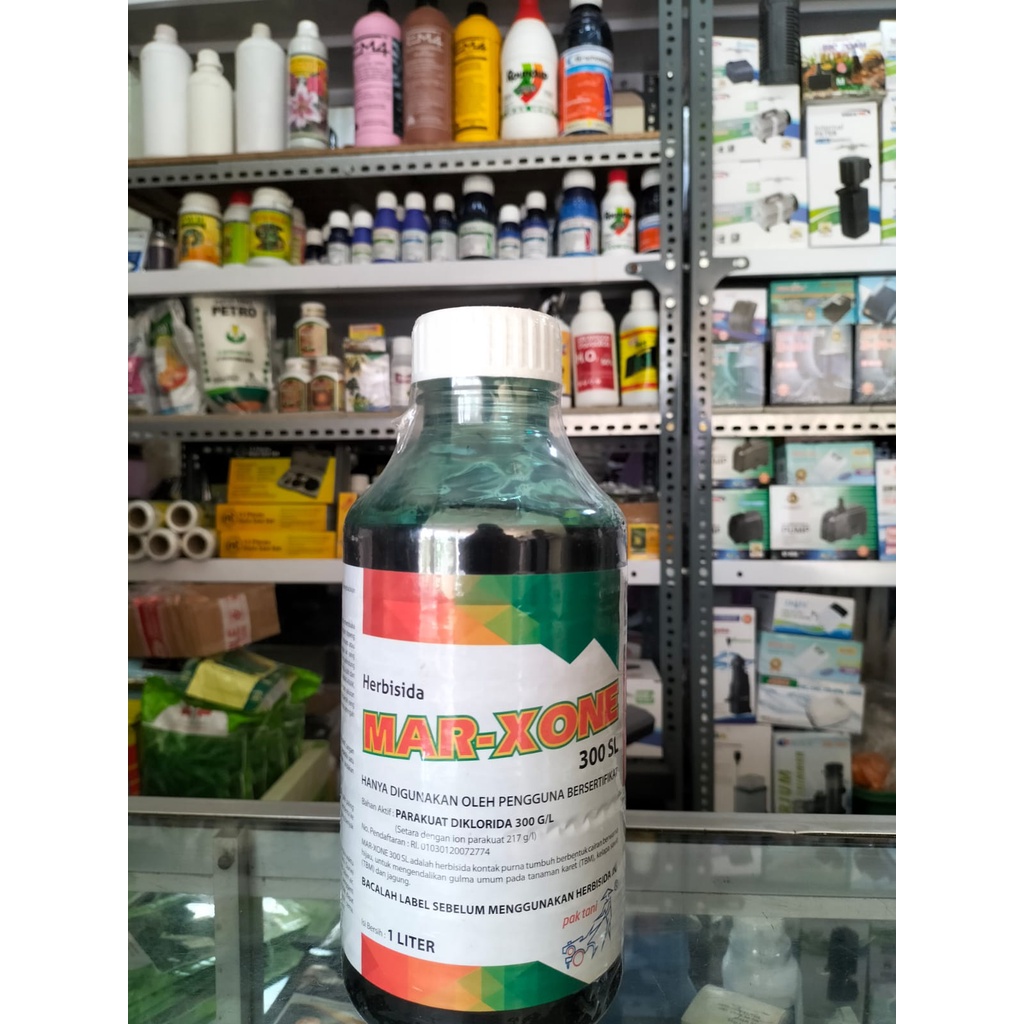 Jual obat rumput MAR-XONE kemasan 1 liter | Shopee Indonesia