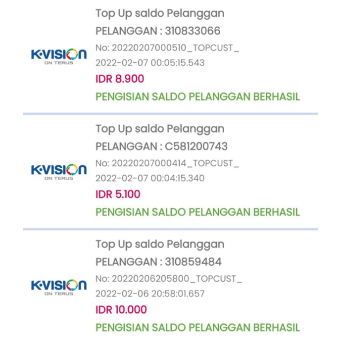 Jual Voucher K-Vision Paket GOL Gardiner Ottimo, Optus, LGsat Star Masa Aktif 7 Hari / 1 Minggu ...