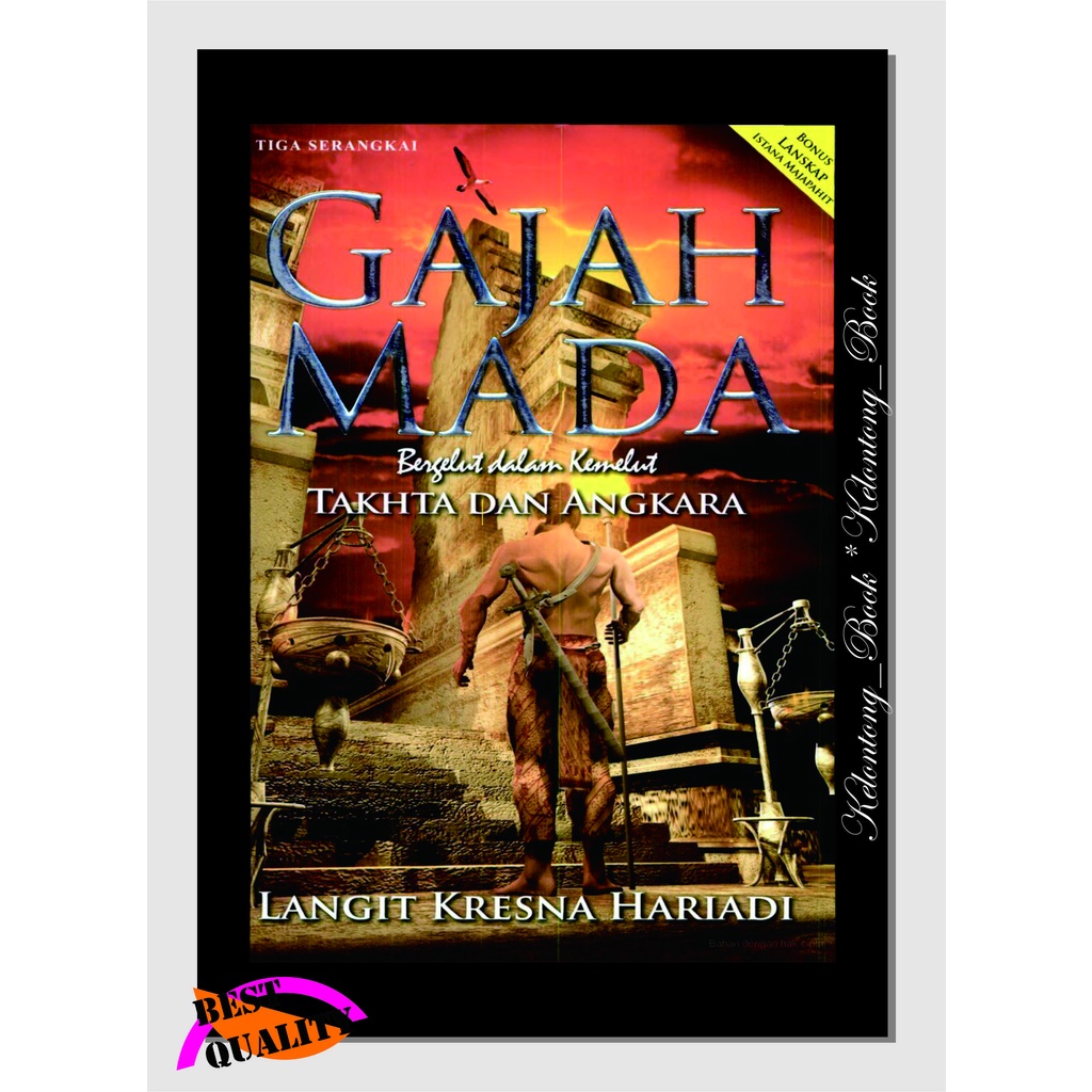 Jual Paket 5 Buku - Gajah Mada by Langit Kresna Hariadi | Shopee Indonesia
