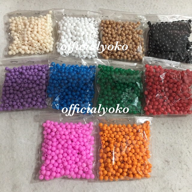 Jual 6mm Manik Kapur / Manik Susu 6mm (30gram) | Shopee Indonesia
