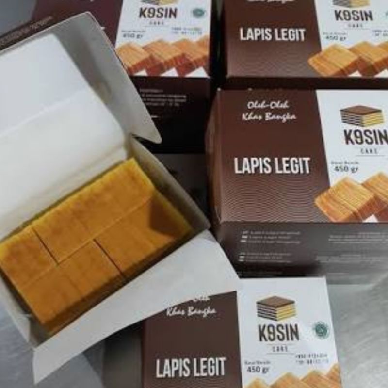 Jual lapis susu 450gr khas bangka merk kosin | Shopee Indonesia