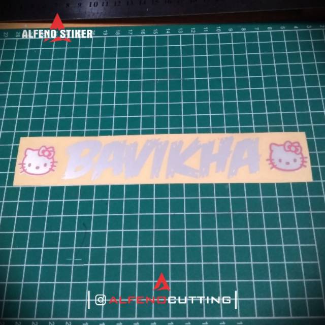 Jual Stiker STJ Bavikha | Cutting Sticker Bis | Shopee Indonesia
