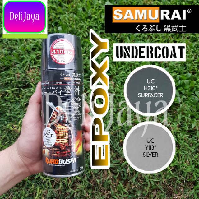 Jual SAMURAI PAINT Epoxy surfacer warna cat dasar UC H210* / UC Y113 ...