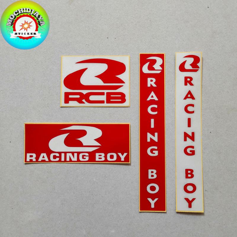 Jual Stiker cutting RCB racing boy racingboy terbaik | Shopee Indonesia