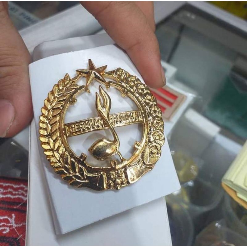 Jual PIN /EMBLEM /TATOP PECI PEMBINA PUTRA COR TEBAL*#PREMIUM ASLI ...