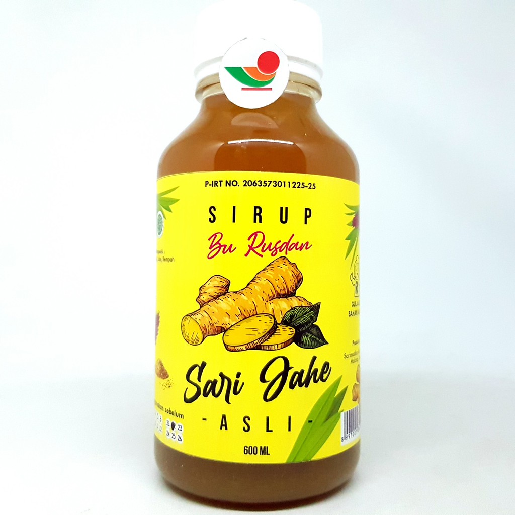 Jual SARI MUSTIKA SIRUP SARI JAHE ASLI 800ml | GINGER ALE SYRUP INSTAN ...