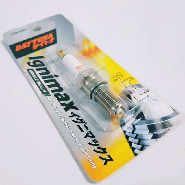Jual Busi Racing Daytona double iridium Beat Scoopy Vario 3394 | Shopee ...
