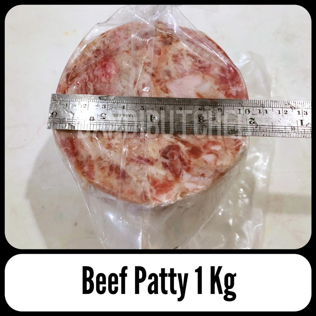 Jual Burger Patty - Beef Patty Wagyu - Daging Burger Premium | Shopee ...