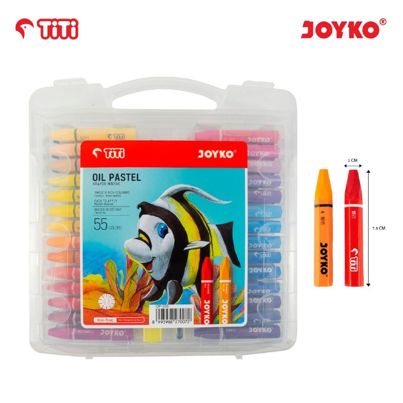 Jual crayon joyko 36/48/55 warna | Shopee Indonesia
