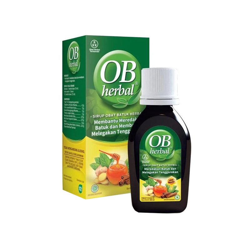 Jual OBH HERBAL SIRUP 60 ML & 100 ML | Shopee Indonesia