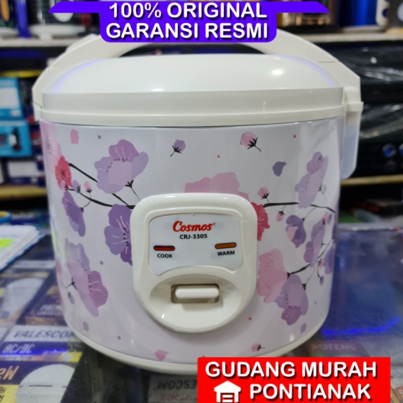 Jual Rice cooker Cosmos CRJ 3305 1,8 Liter / Magic com Cosmos CRJ 3305 ...
