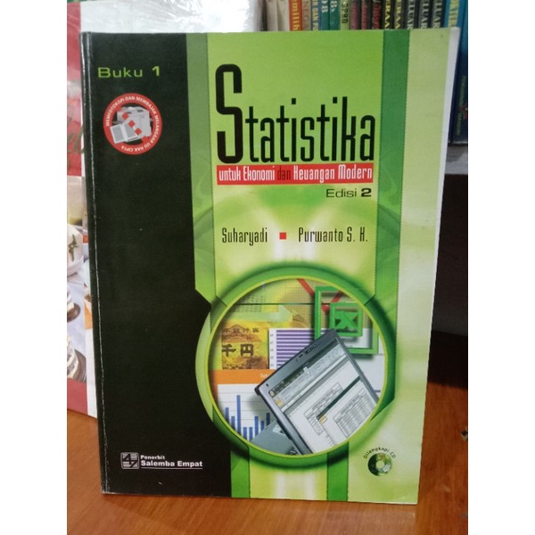 Jual buku statistika untuk ekonomi dan keuangan modern jilit 1 | Shopee ...