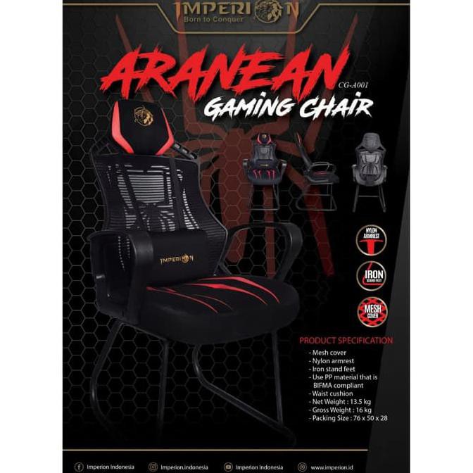Jual Imperion Aranean Cg-A001 Gaming Chair / Kursi Gaming / Bangku ...