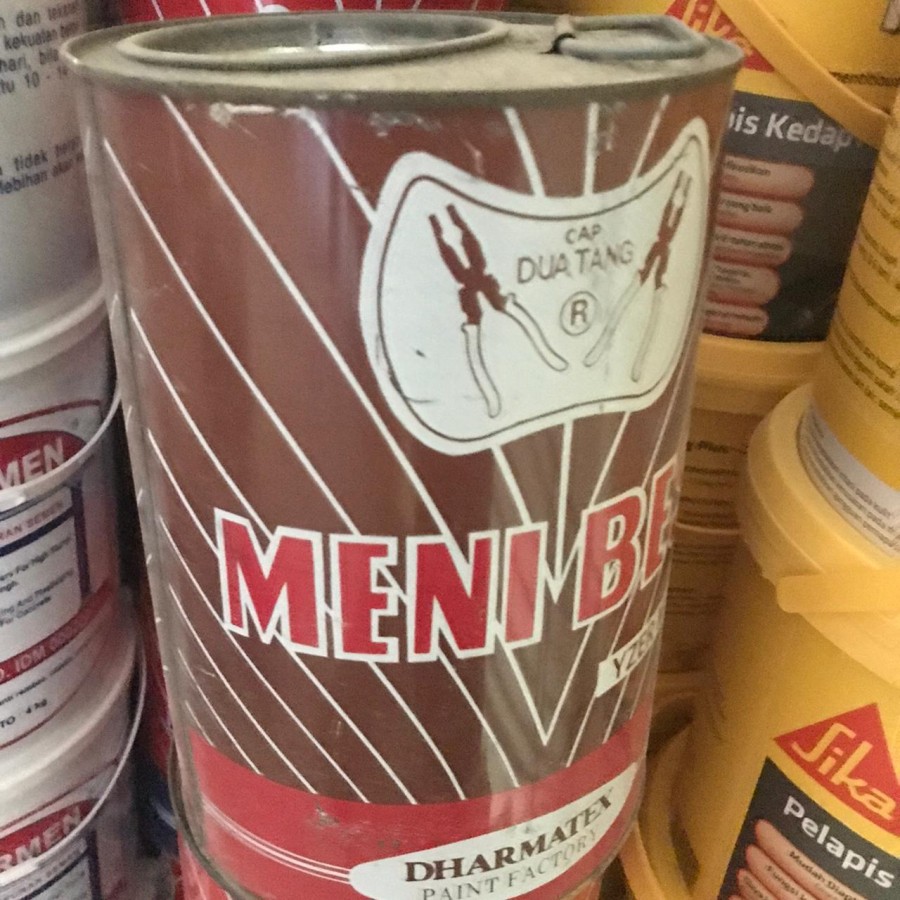 Jual meni besi cap dua tang 5 kg | Shopee Indonesia