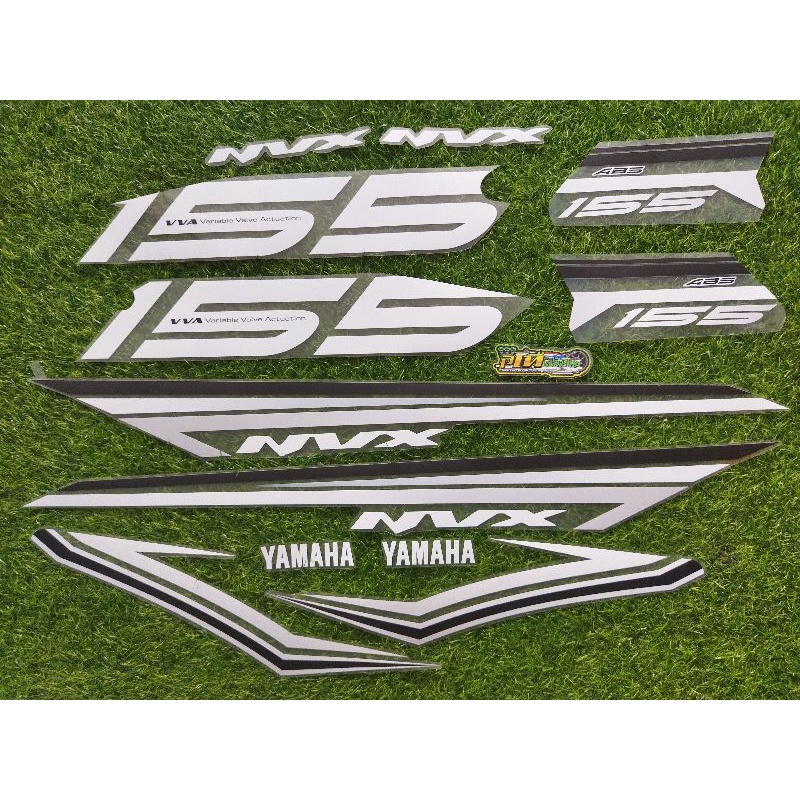 Jual STRIPING/STICKER AEROX NVX 155 VVA YAMAHA TRANSPARAN | Shopee ...