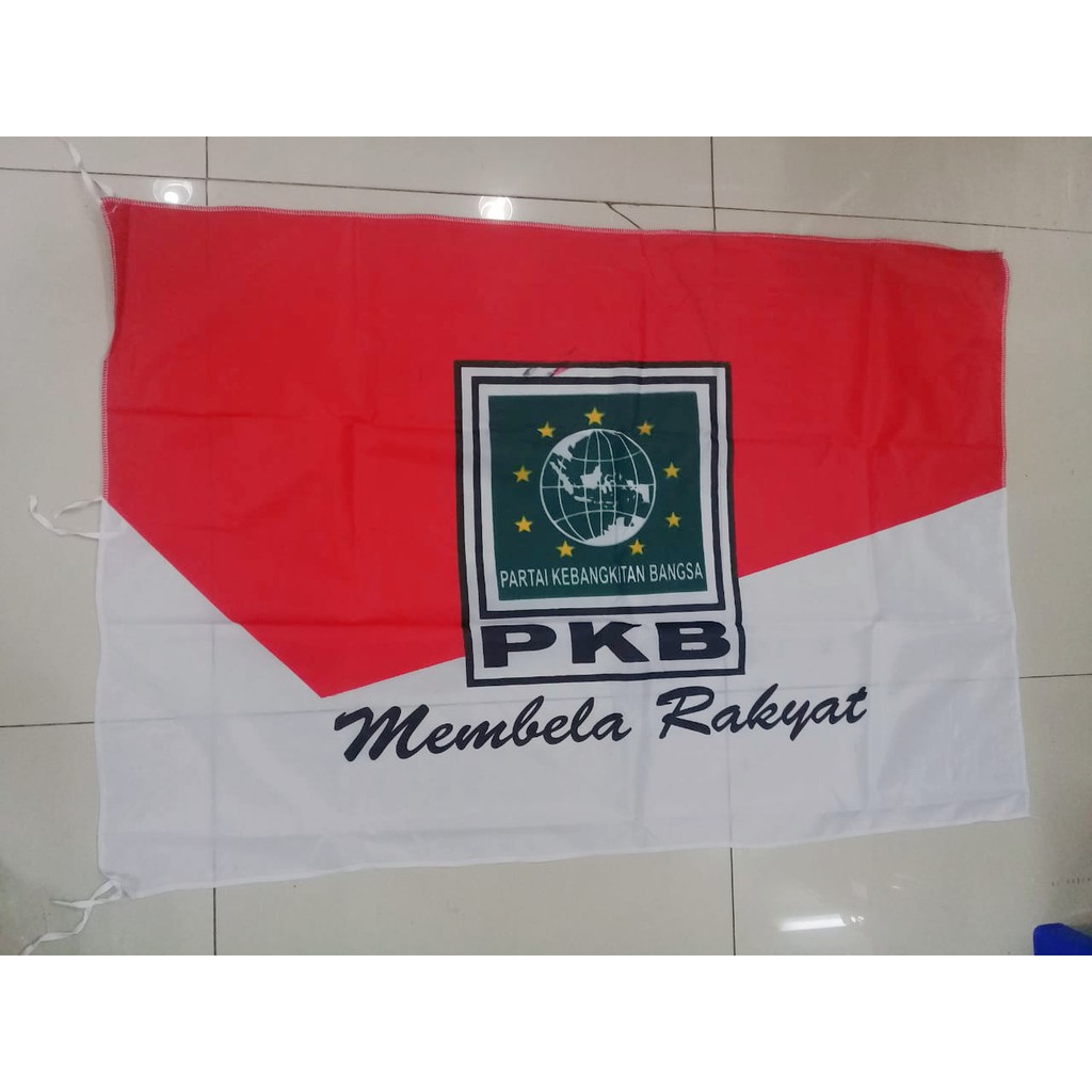 Jual BENDERA PARTAI PKB BARU/BENDERA PKB/BENDERA PKB NEW HARGA PER 100 ...
