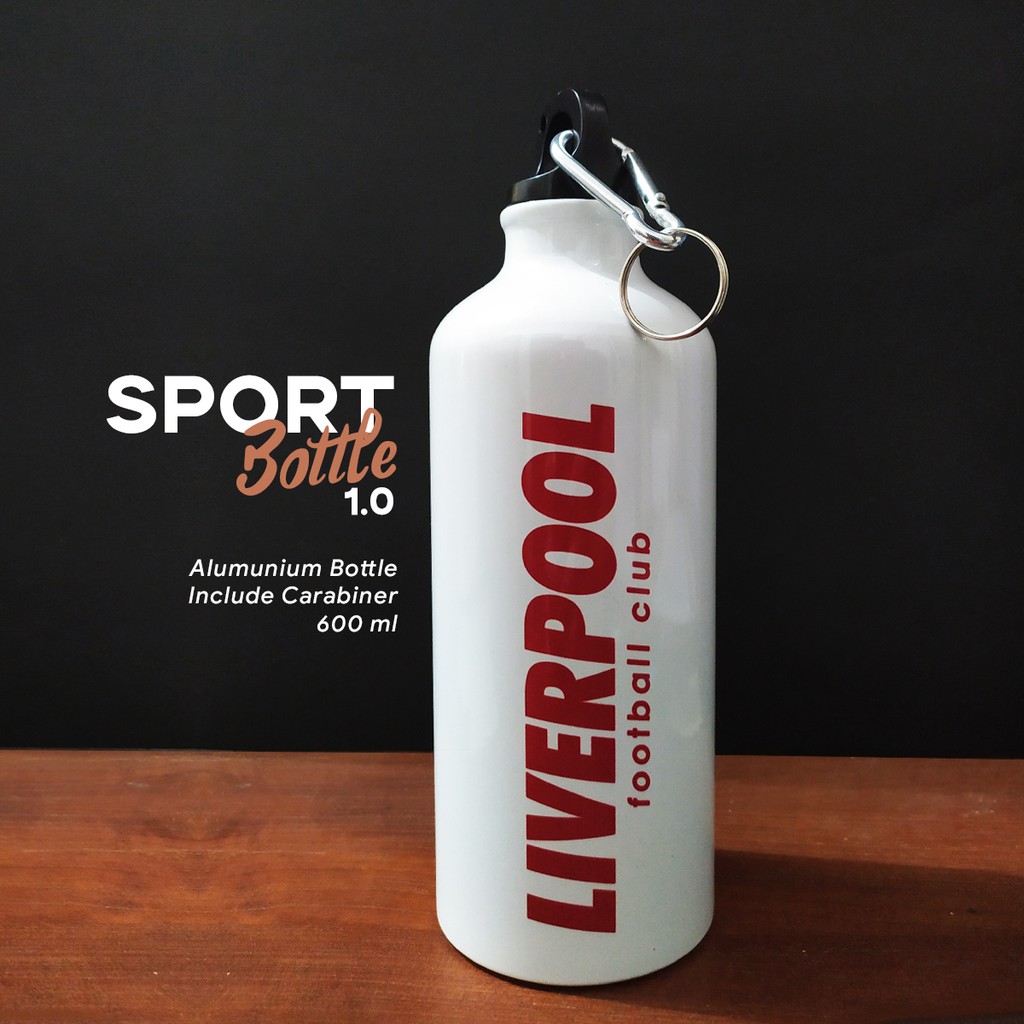 Jual Botol Sport Liverpool FC Putih | Botol Olahraga Alumunium | Shopee ...
