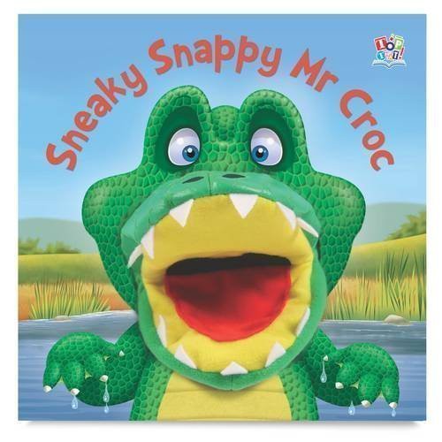 Jual SNEAKY SNAPY CROC HAND PUPPET INTERACTIVE BOARDBOOK | Shopee Indonesia