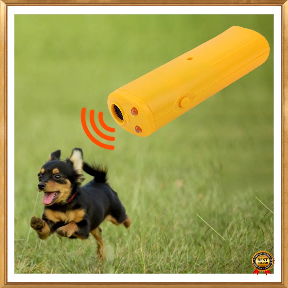 Jual AOKEMAN Alat Latih Anjing LED Ultrasonic Pet Dog Repeller Anti ...