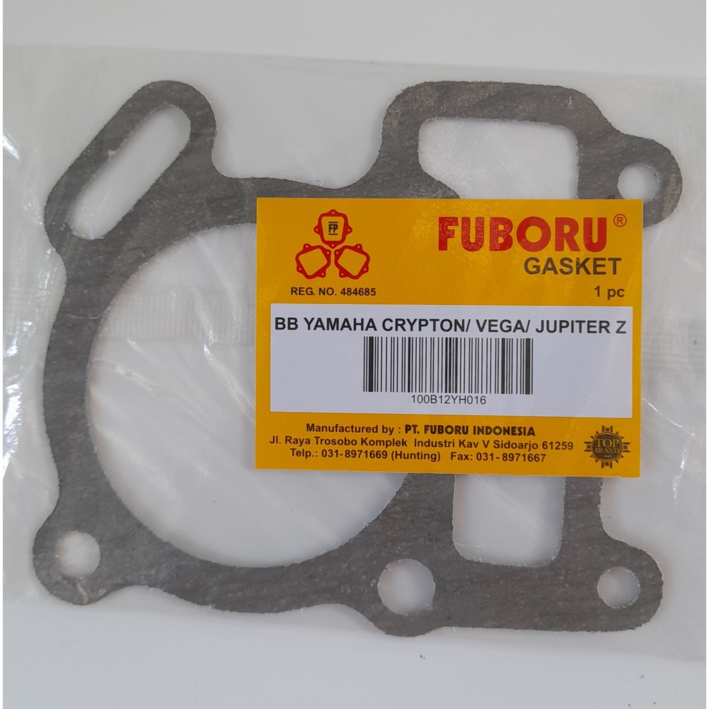 Jual FUBORU PAKING BLOK BORING YAMAHA CRYPTON VEGA JUPITER Z GASKET | Shopee Indonesia